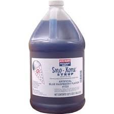 Sno Kone Syrup Blue Raspberry 4L - GNS Party Rentals - Party Rentals ...