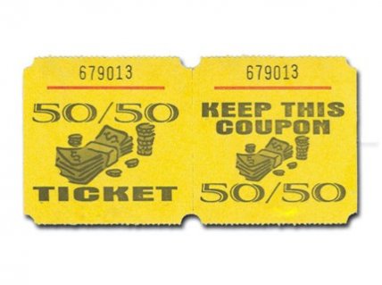 50/50 Coupon Tickets/1000 - GNS Party Rentals - Party Rentals Toronto