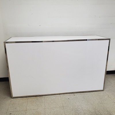 Plexi Bar Chrome 6 Ft - GNS Party Rentals - Party Rentals Toronto