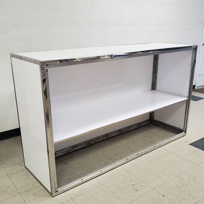 Plexi 6ft Bar White - GNS Party Rentals - Party Rentals Toronto