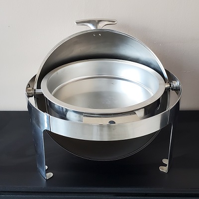 Chafing Dish Round Roll Top - GNS Party Rentals - Party Rentals Toronto